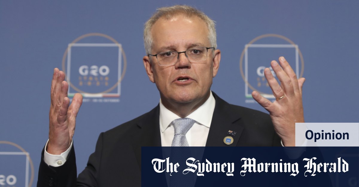 Scott Morrison, it’s hard to change behaviour. I know, I’ve tried