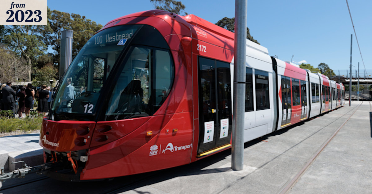 Parramatta-Olympic park light rail extension to cost $3.9b