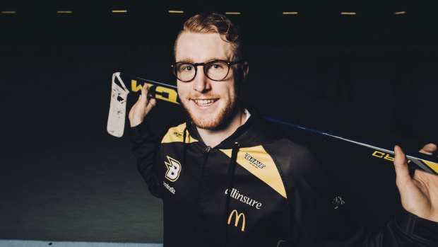 The day Canberra Brave goaltender Matt Hewitt lived his dream