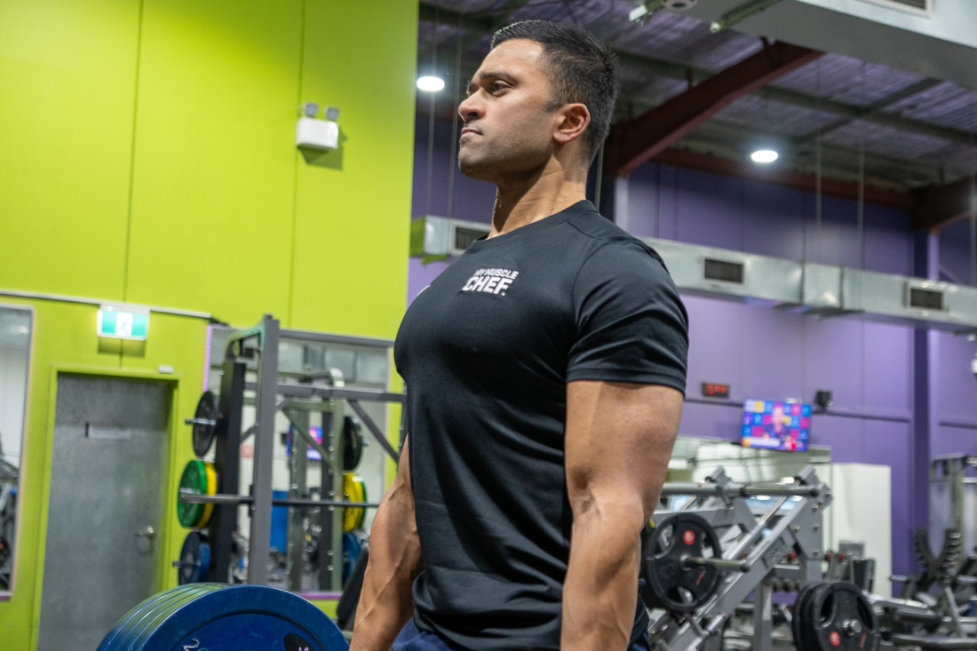 My Myscle Chef CEO Tushar Menon gets weight off his mind by heavy lifting