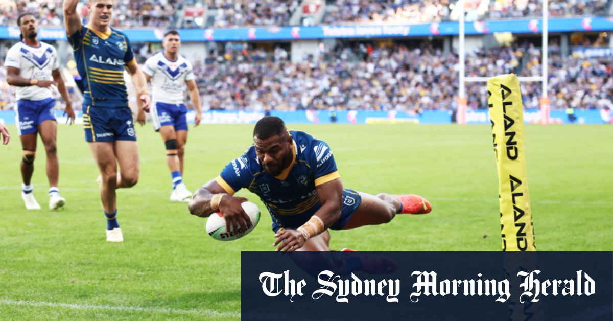 NRL 2023: Parramatta Eels cruise past Canterbury Bulldogs as Cameron ...