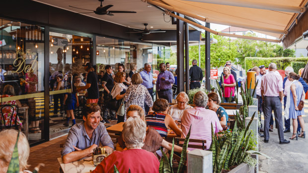 Brisbane's New Farm Deli reopens 146 days after devastating fire