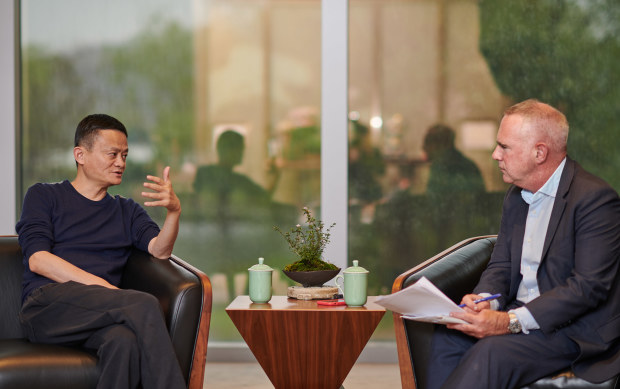 Jack Ma interview makes AFR journo famous