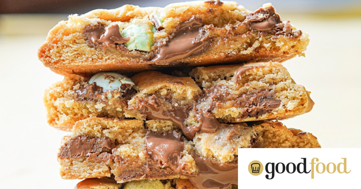 NYC-style Easter egg-loaded cookies recipe: Katrina Meynink