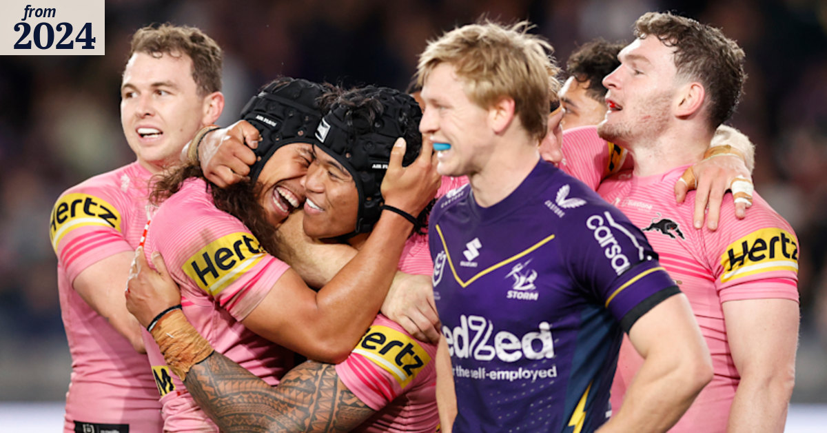 NRL grand final 2024: Penrith Panthers to wear pink jersey in decider ...