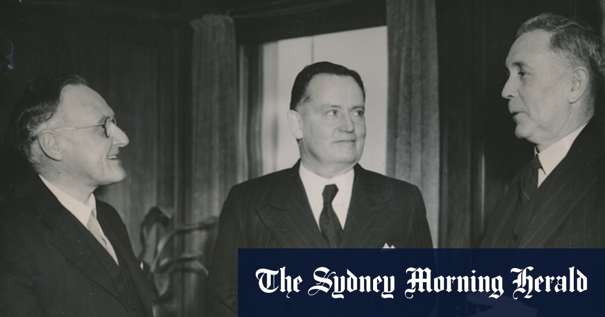 From the Archives, 1945: Australia’s eight-day prime minister