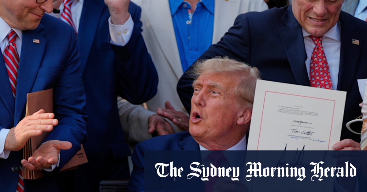 One Big Beautiful Bill: Donald Trump and his multitrillion-dollar ...