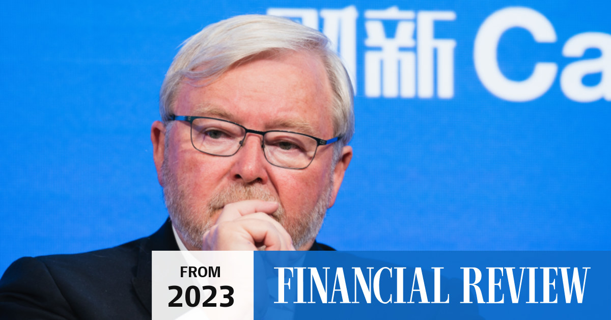 Here comes Kevin Rudd. The challenges and opportunities for Australia’s ...