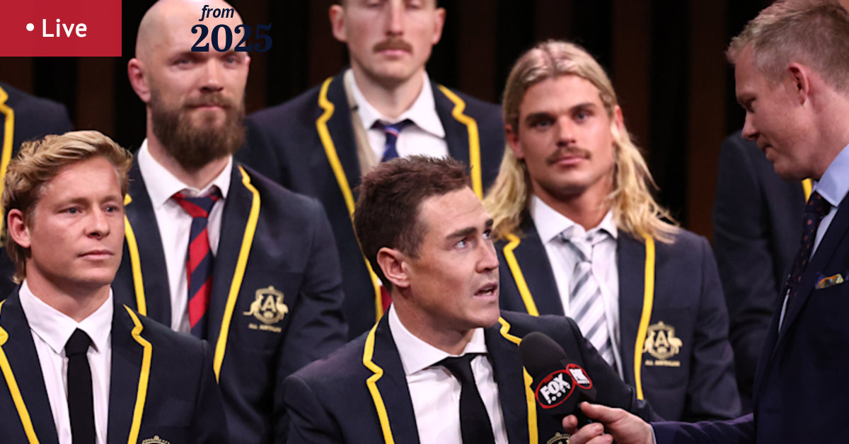 All-Australian team 2025: The AFL’s $2 million man recognised with ...