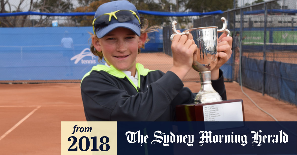 Canberra tennis young gun Charlie Camus wins Australian title