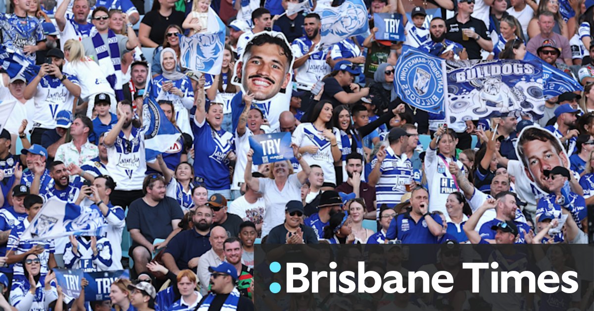 Record crowd cheers Bulldogs on as they make it six of the best