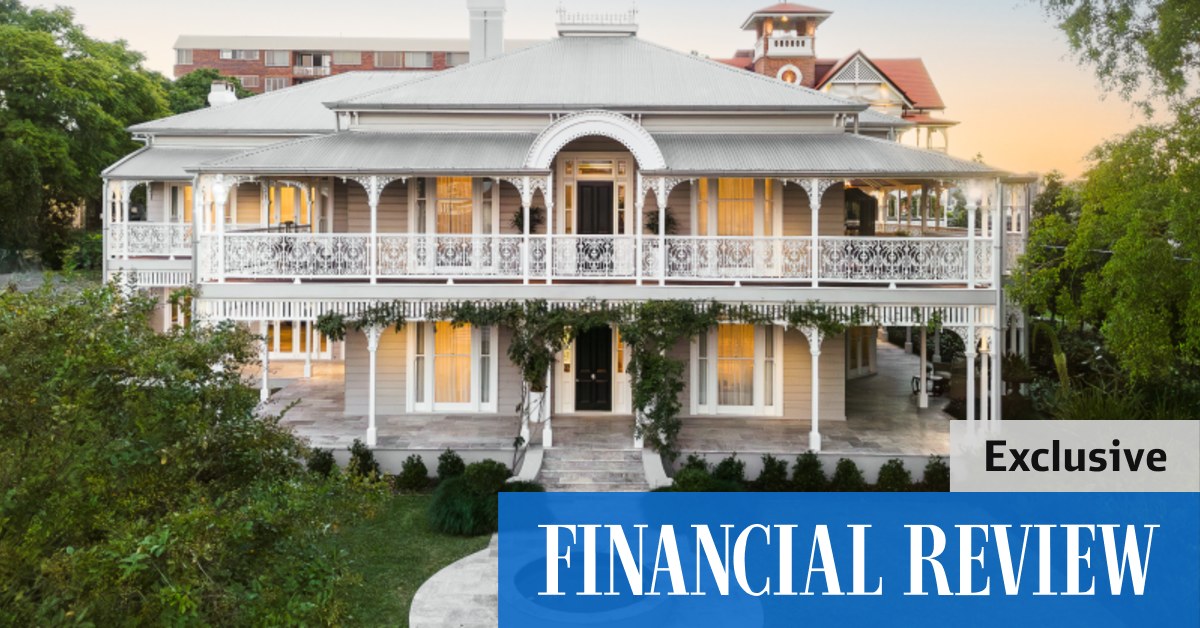 Prestige property: Power couple Steve and Jane Wilson create Brisbane’s ...