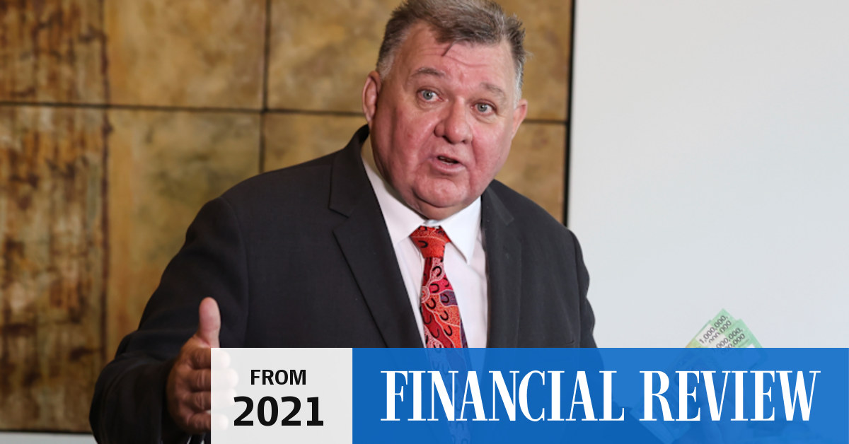Former Liberal MP Craig Kelly could sink super reforms