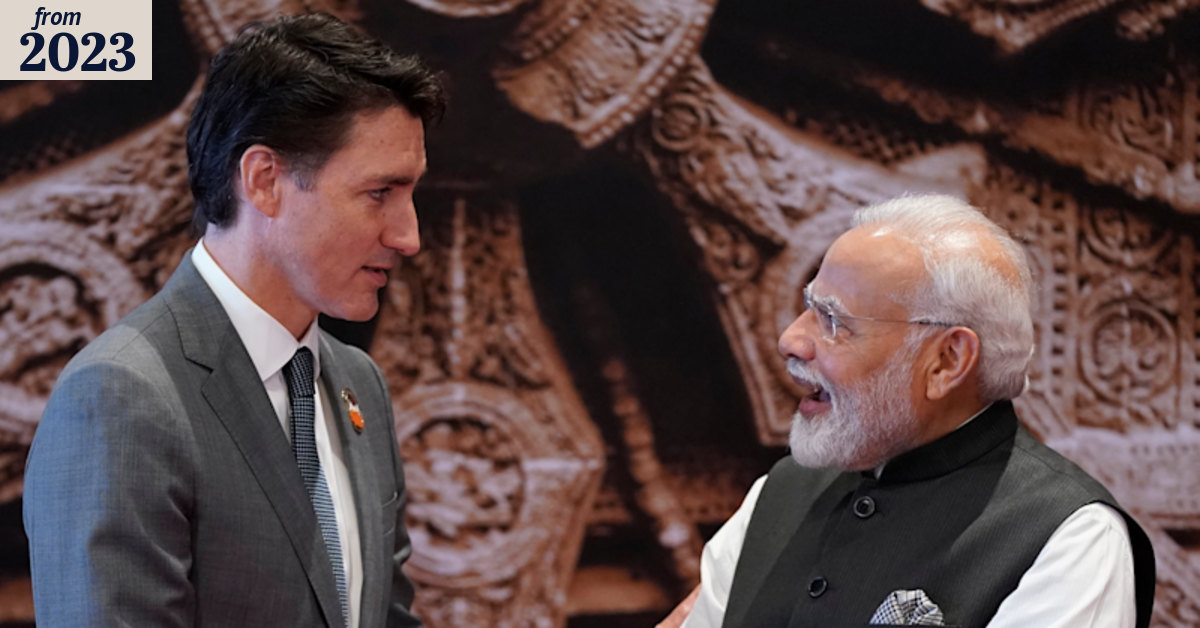 Canada-India: Hardeep Singh Nijjar assassination claim based on human ...