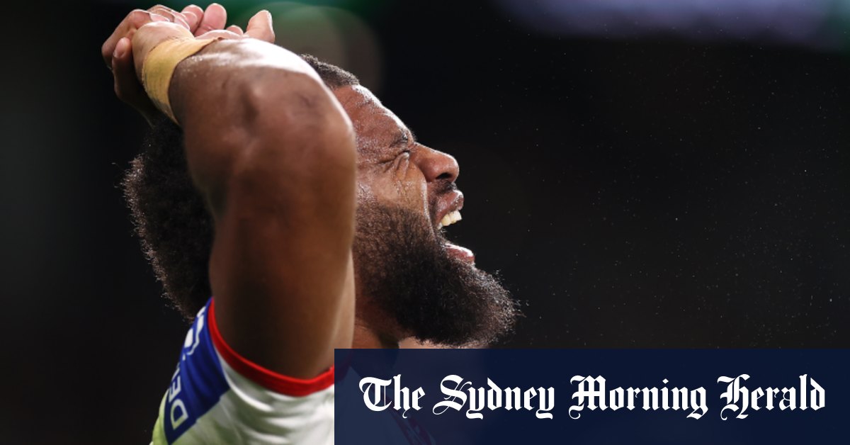 NRL 2024: St George Illawarra Dragons winger Mikaele Ravalawa sent off ...