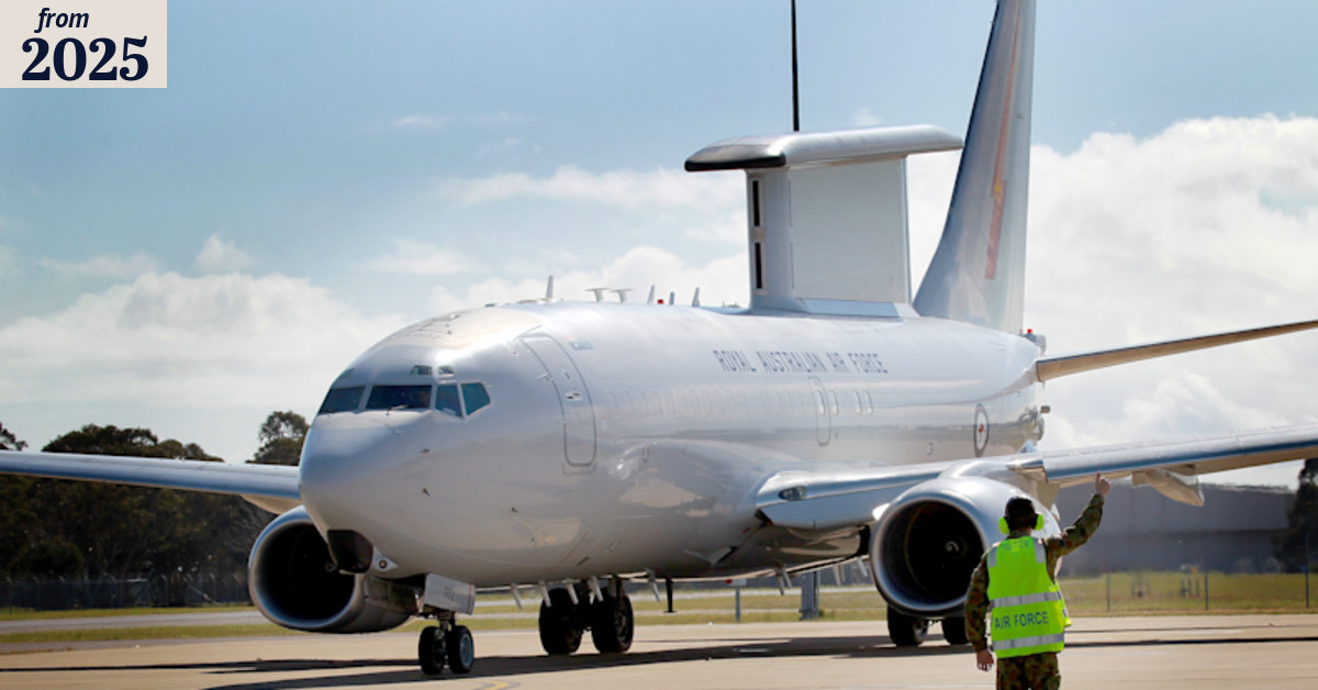 Australian Wedgetail RAAF plane returns from Russia-Ukraine war ...