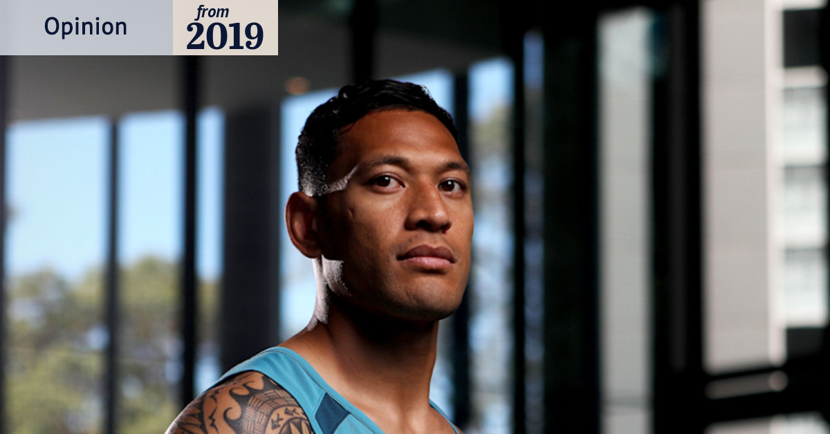 Rugby Australia treading on dangerous ground if they sack Israel Folau