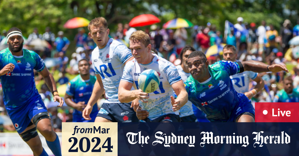 Super Rugby 2024 round 5 LIVE updates: Fijian Drua v NSW Waratahs ...