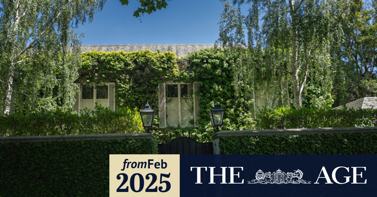 Smorgon family Toorak mansion back on the market