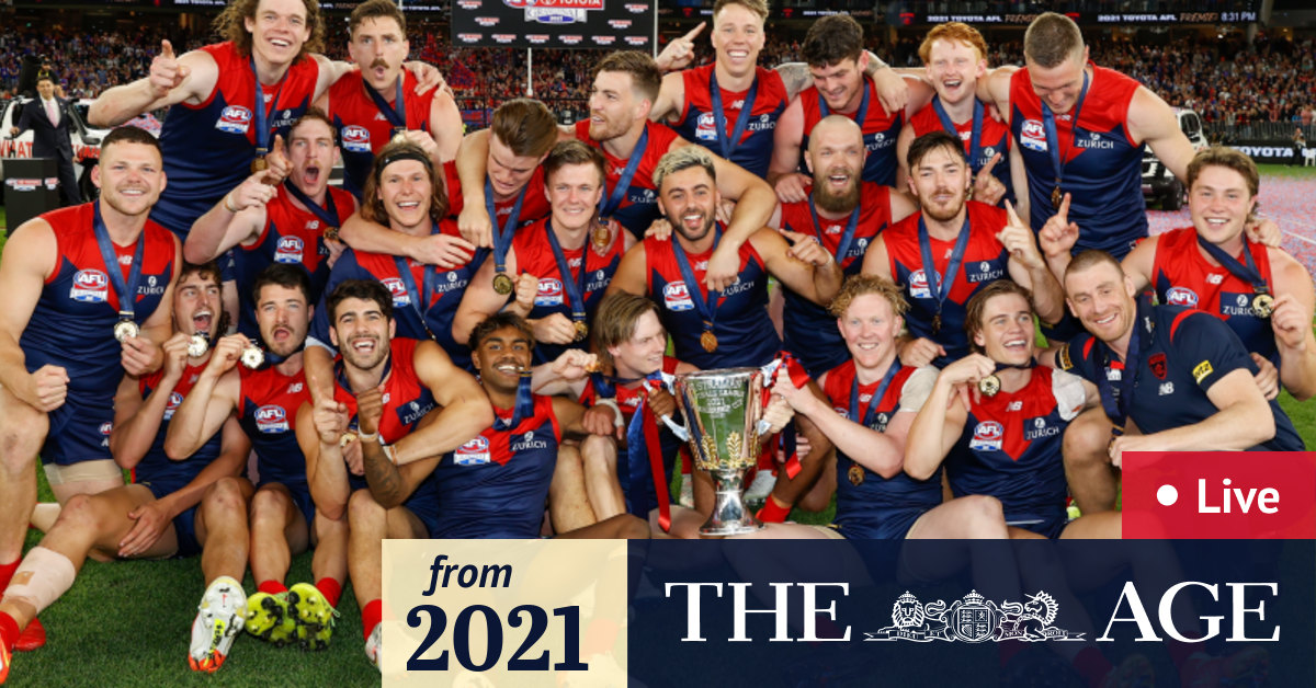 AFL grand final 2021 LIVE updates: Western Bulldogs v Melbourne Demons ...
