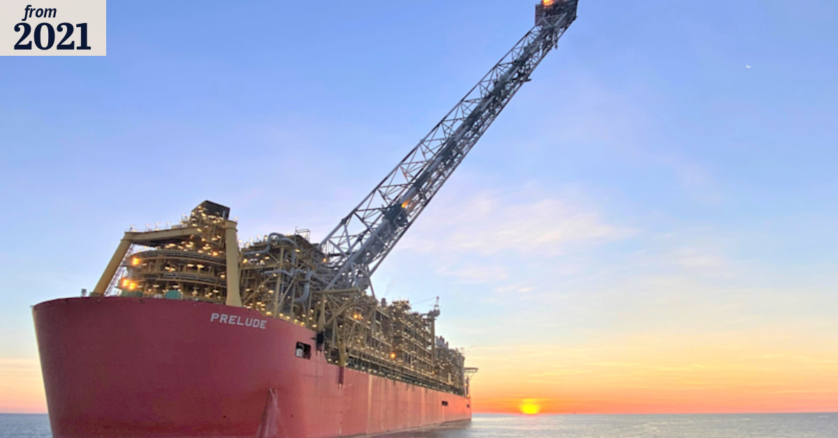prelude flng shell