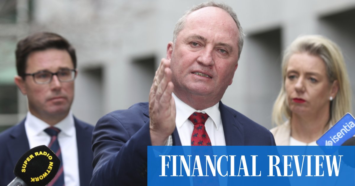 Nationals leadership spill: World has changed, farmers tell Joyce