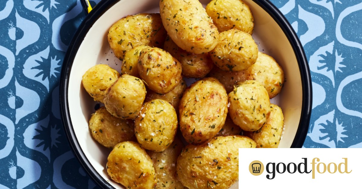 Crispy golden spuds from the air fryer