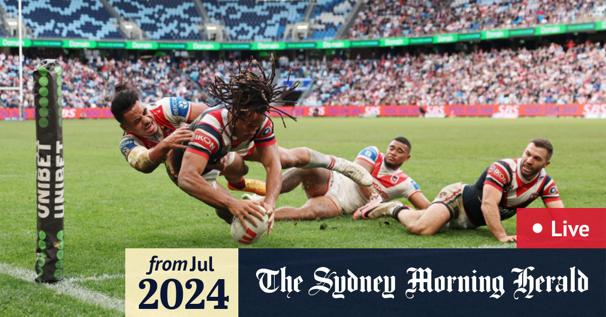 NRL 2024 round 18 LIVE updates: Sydney Roosters v St George Illawarra ...