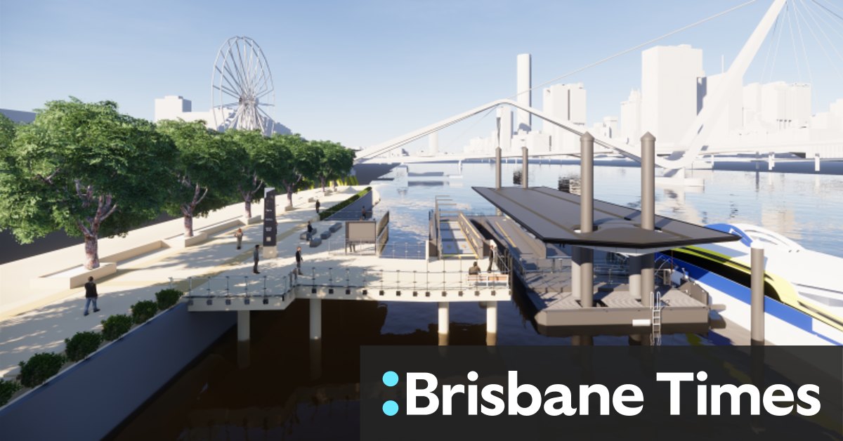 Two Brisbane ferry terminals closer to reality after contract awarded