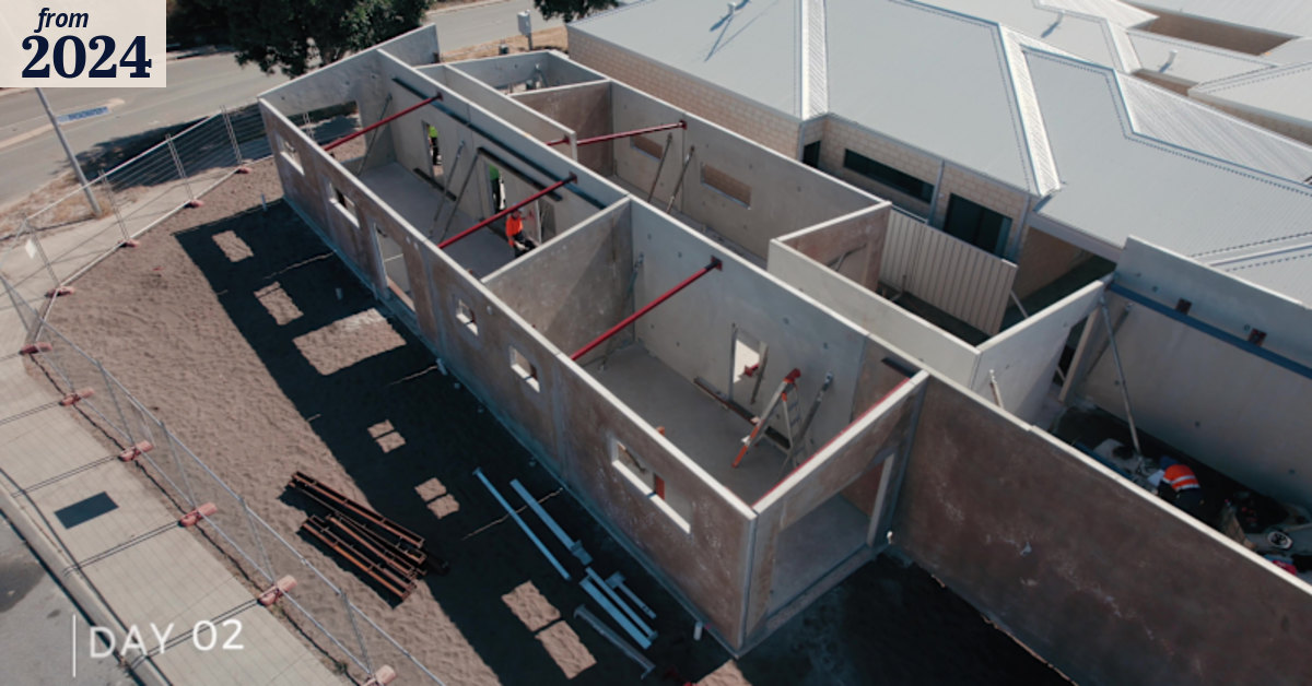 Slab to lock-up in four days: Are quick-build homes the way of Perth’s ...