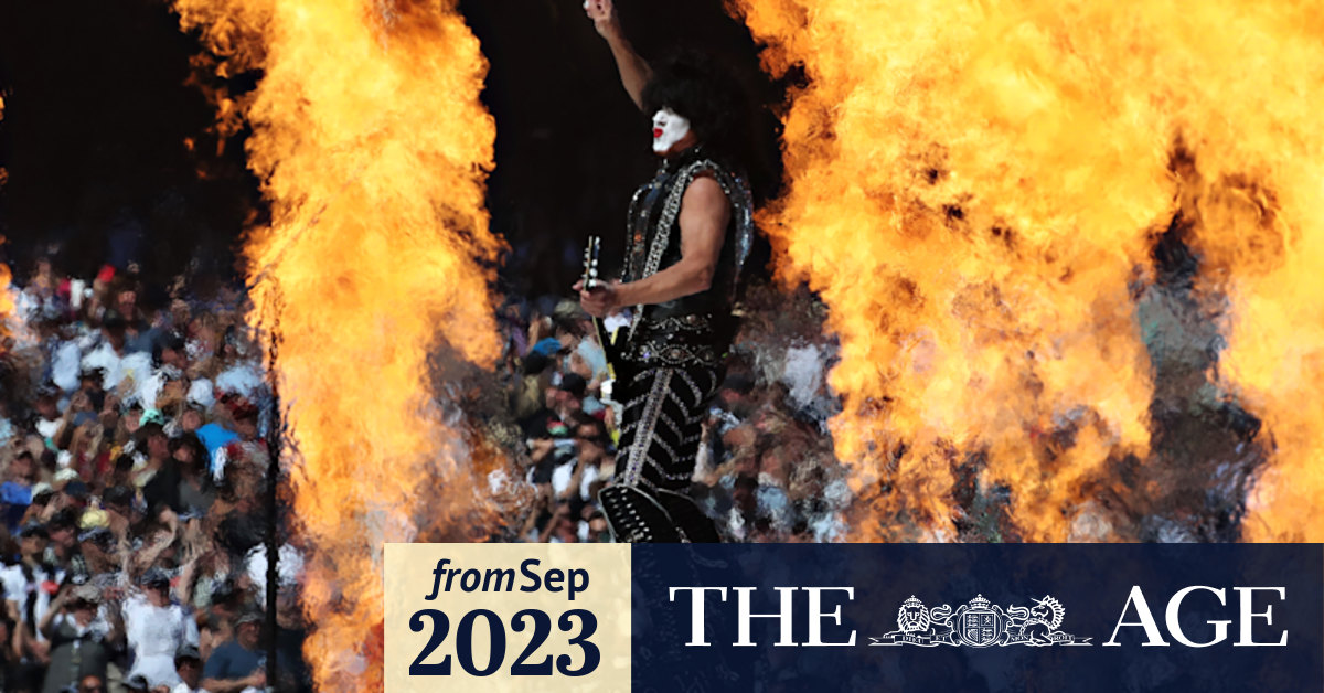 AFL grand final 2023: Entertainment sealed with a KISS show big on ...