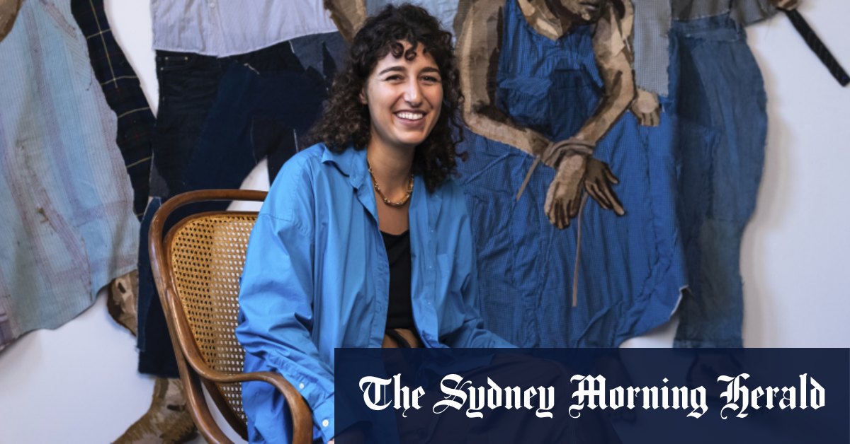 Artist Julia Gutman made Archibald history. Her secret? A trusty sewing ...