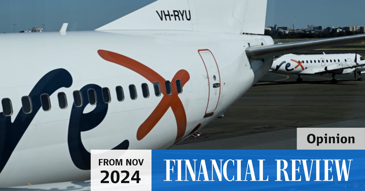 Rex bail out: Bail-out keeps REX flying until after the election