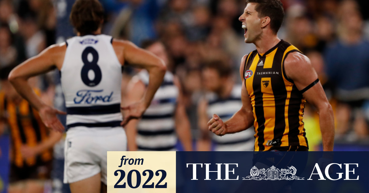 AFL 2022: Hawthorn Hawks claim another Easter Monday classic after all ...