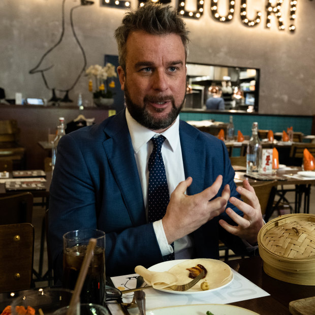 Lunch with... Justin Stevens: ABC news chief keeps new job in perspective