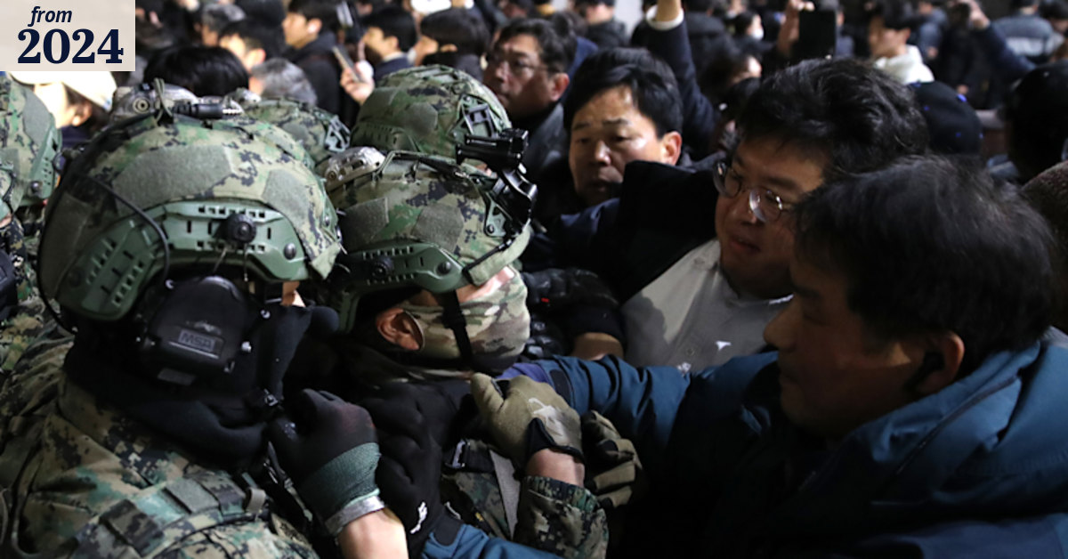 Which Asian nation was briefly under martial law this week? Take the ...