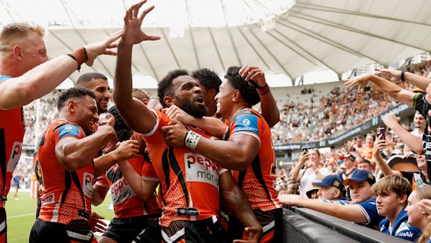 NRL 2025: Wests Tigers develop a cutting edge with new-look strike pair ...