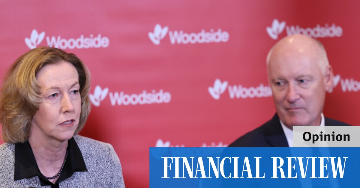 Woodside’s part in ‘The Big Australian’s’ low-carbon transition