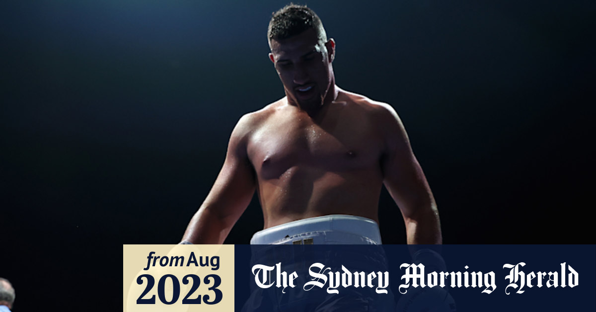 Boxing champion Justis Huni returns to ring after injuries, attack on home