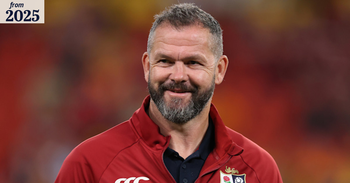 British & Irish Lions coach Andy Farrell dismisses doubts over ...