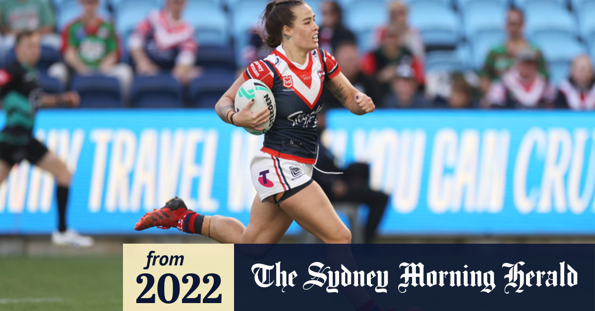 NRLW 2022: Sydney Roosters beat Newcastle Knights with Isabelle Kelly try