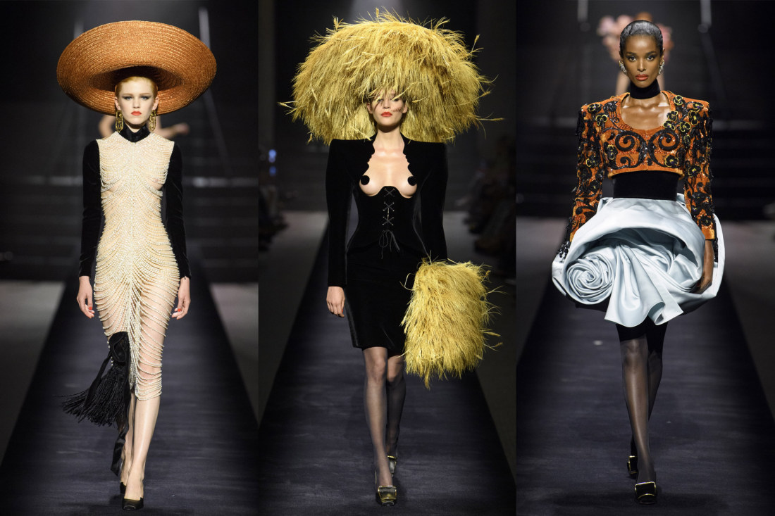 A whiff of the Gilded Age as couture designers embrace decadence