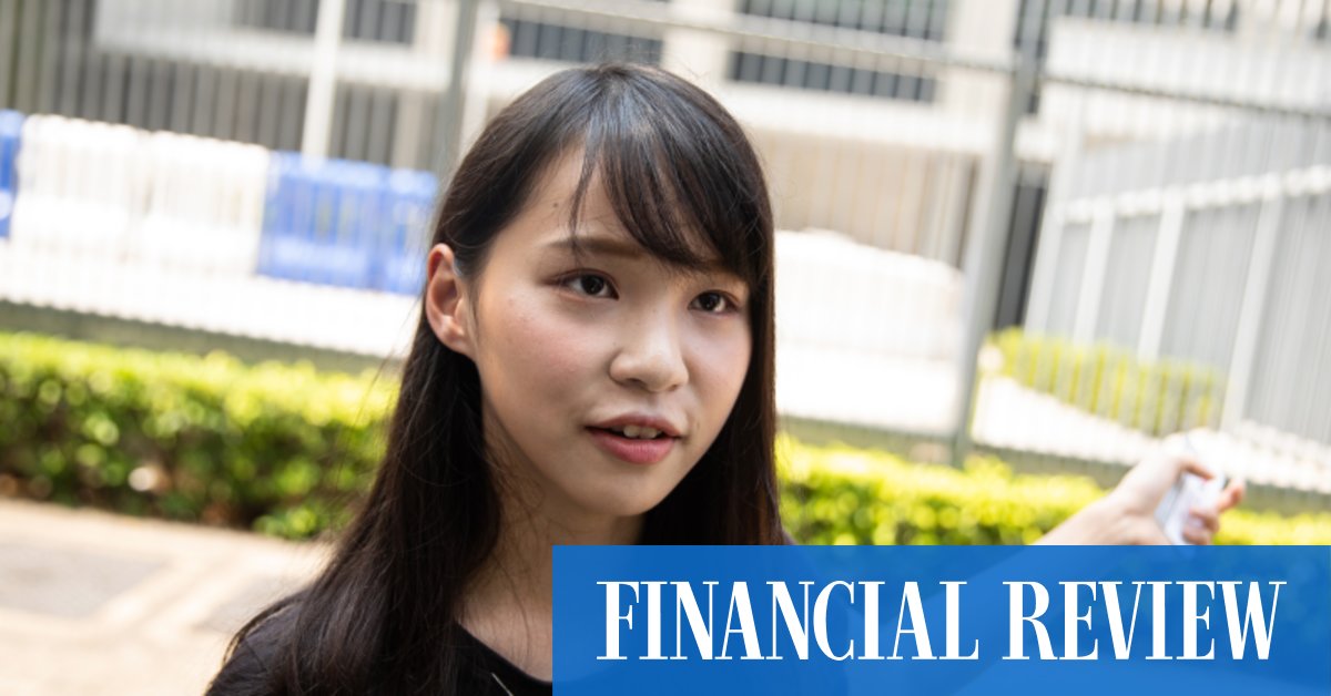 The uncertain future of Agnes Chow, Hong Kong's 'goddess of democracy'