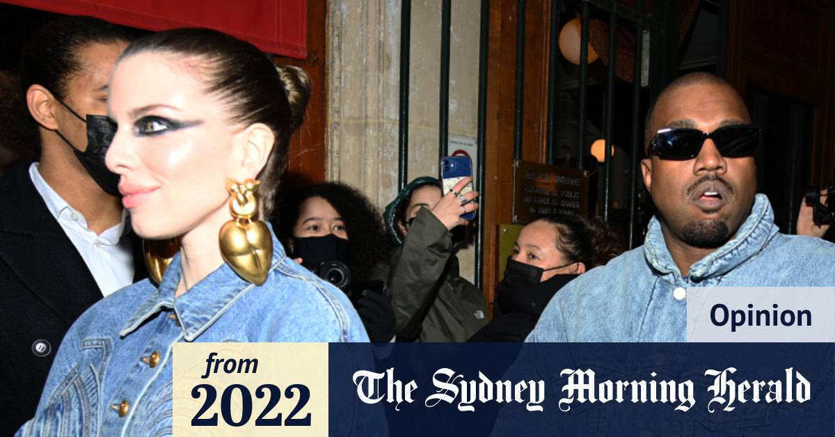 Double denim is Kanye West’s revenge dress