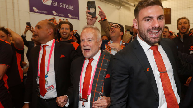 AFL 2019: GWS Giants coach Leon Cameron's job safe and sound after ...