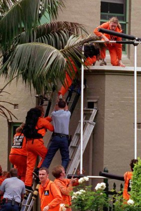 From the Archives, 1997: Solar activists invade Kirribilli House