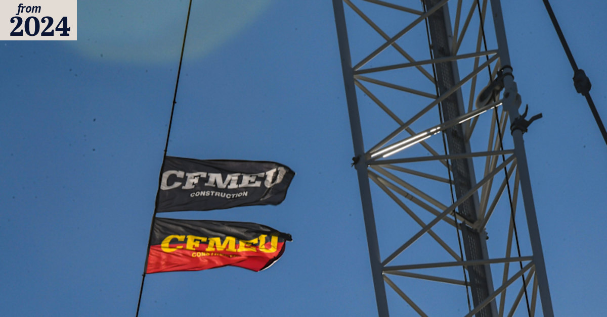 CFMEU rally LIVE: Union members to march across Australia; Mark Irving ...