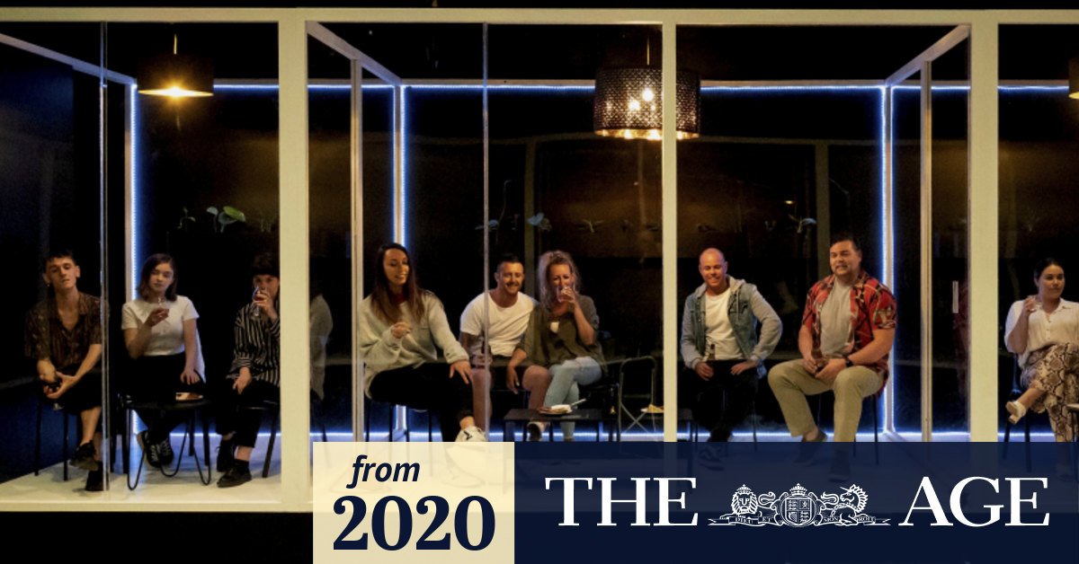 Playing in a Perspex booth: Theatre Works' bizarre COVID-safe idea