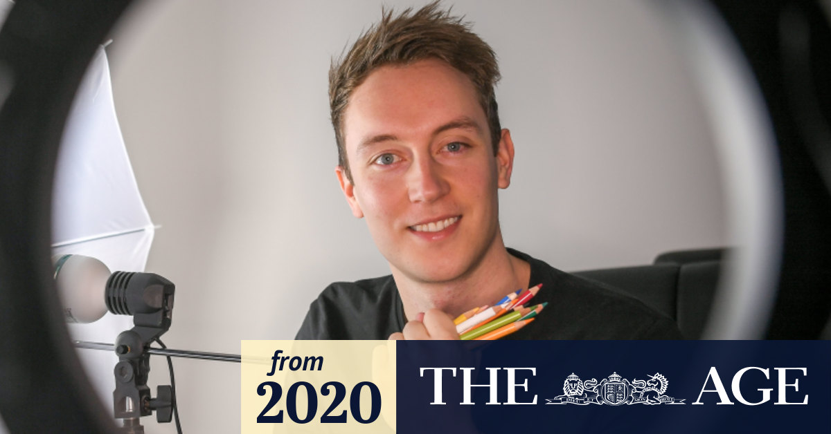 Out-of-work actor turns to art... with 300,000 TikTok followers