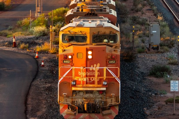 BHP worker dies in Western Australia after being hit by train